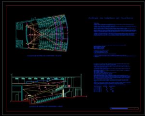 1.Auditorium hall AutoCAD blocks free download