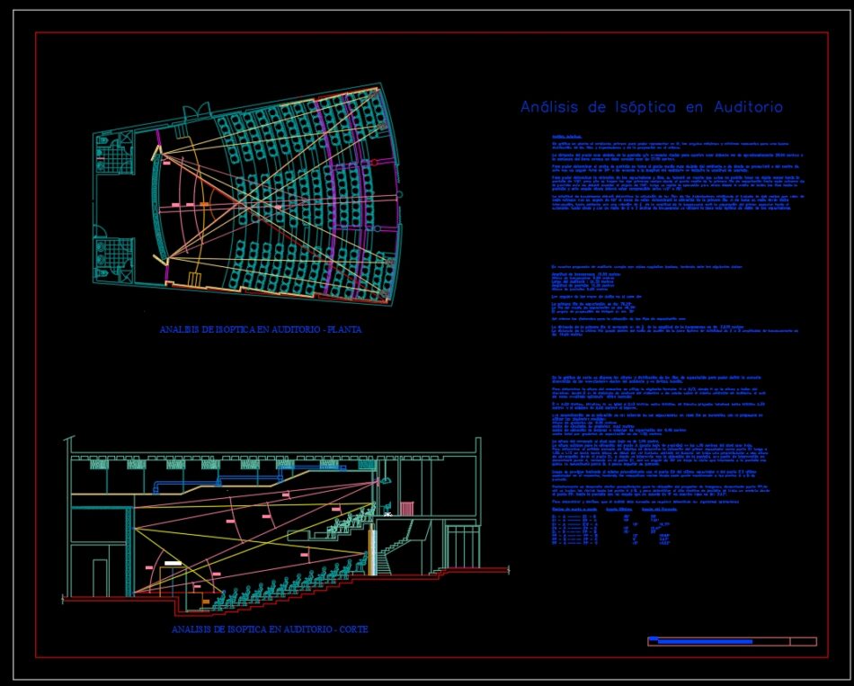 1.Auditorium hall AutoCAD blocks free download