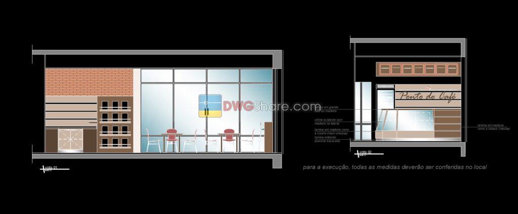 4. Cafeteria AutoCAD blocks free download | Free Cad Blocks, download ...