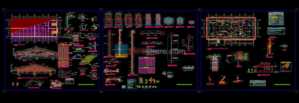 7.Multispeciality Hospital AutoCAD Detail free download | Free Cad ...