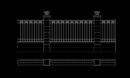 Fence design AutoCAD blocks free download 4