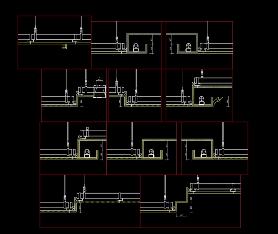 Free Autocad Ceiling Details 1 | Free Cad Blocks, download DWG models ...