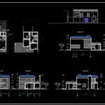 Modern Villa 2d and 3D model Free Download - Free Cad Blocks, download ...