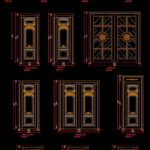 12 Different Modern Designs for Doors free download - Free Cad Blocks ...