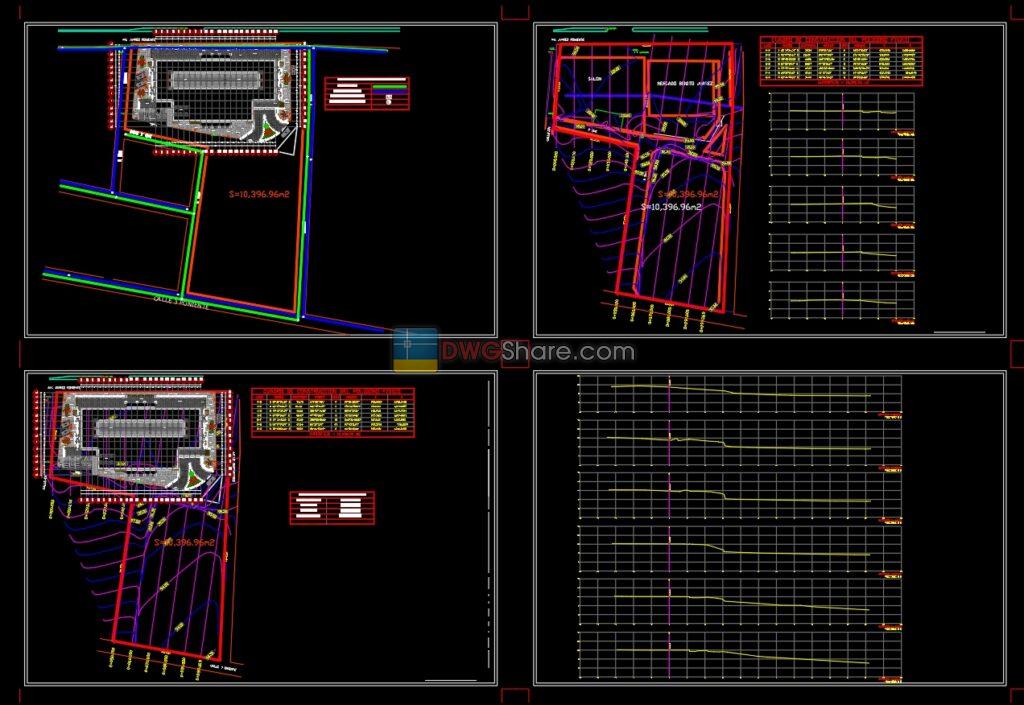 17.Shopping Mall Plan AutoCAD file free download