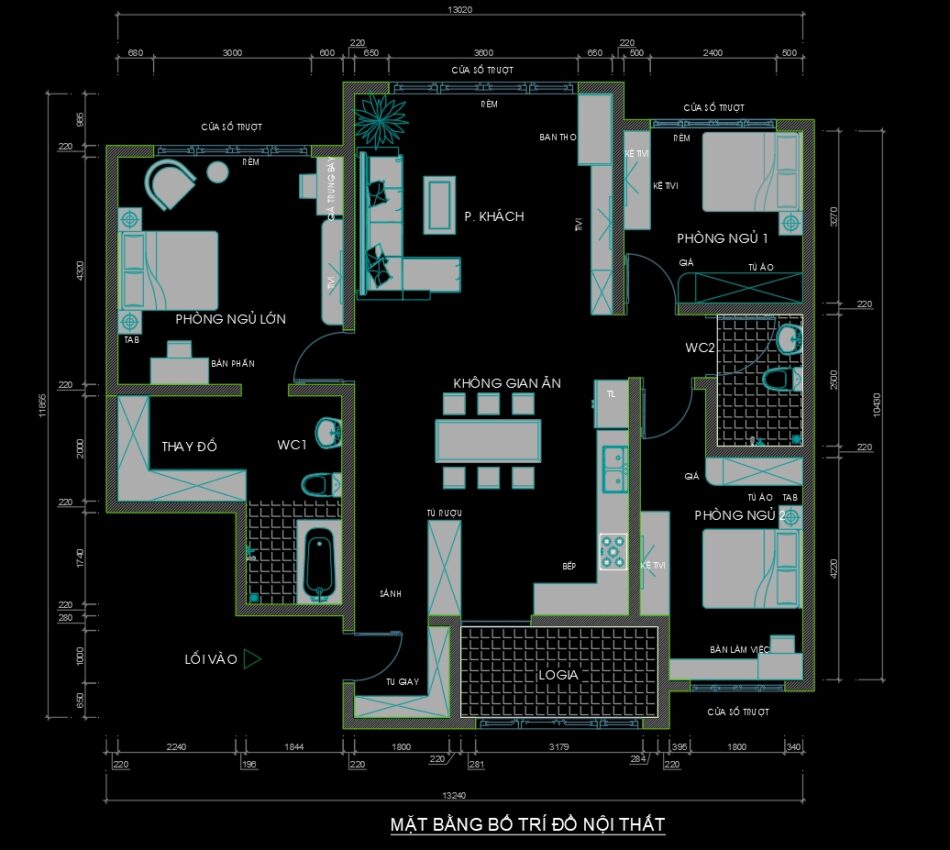 20.House Plan Design AutoCAD File Free download