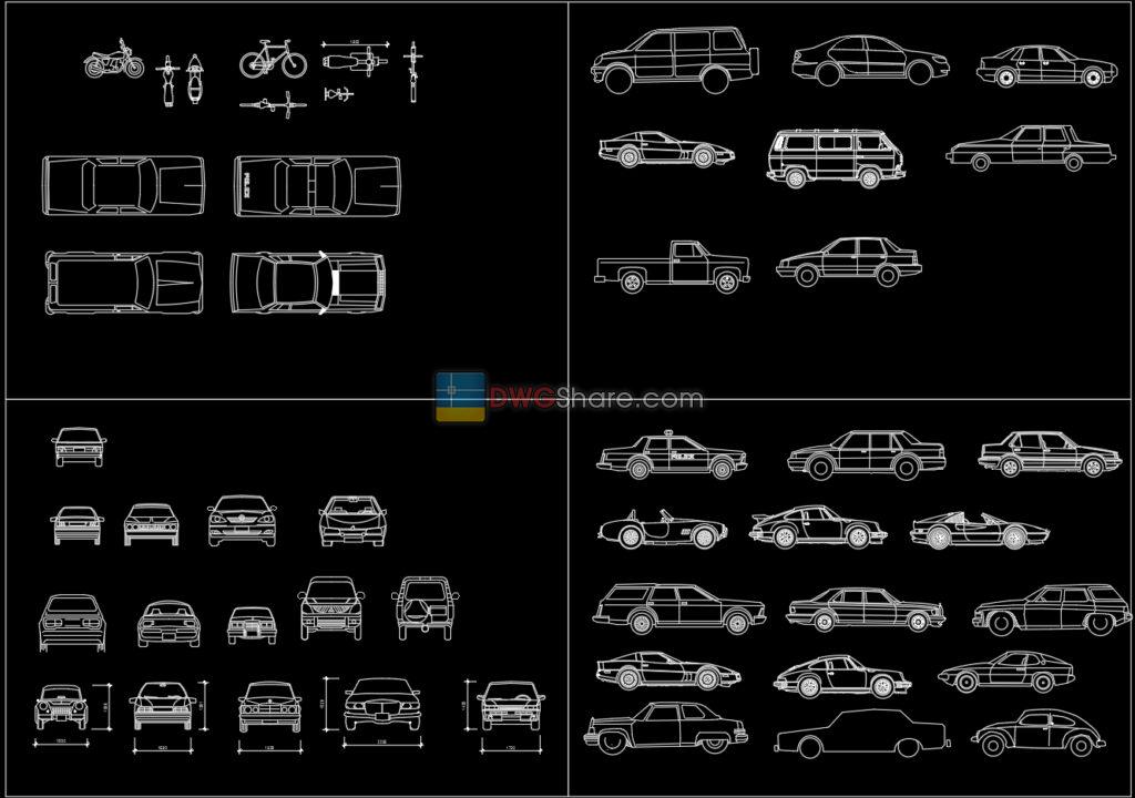 4.Transport AutoCAD blocks free download