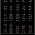 5.Standard Balusters AutoCAD file free download (1) - Free Cad Blocks ...