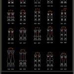 5.Standard Balusters AutoCAD file free download (1) - Free Cad Blocks ...