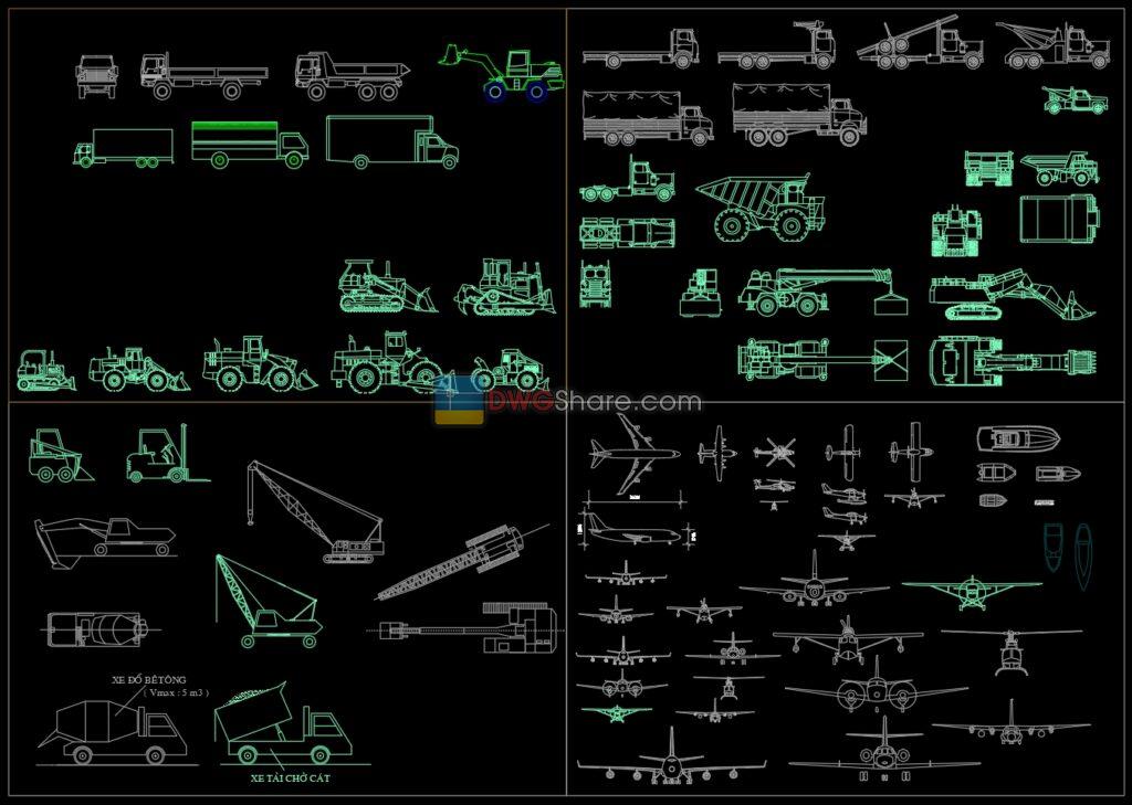 6.Transport AutoCAD blocks free download | Free Cad Blocks, download ...