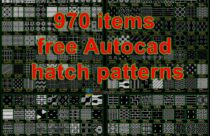22.A set of trees and shrubs color top view AutoCAD blocks