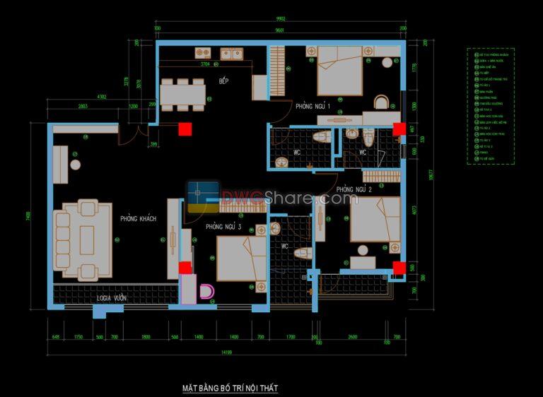 33.Apartment Plan Design AutoCAD File Free download | Free Cad Blocks ...