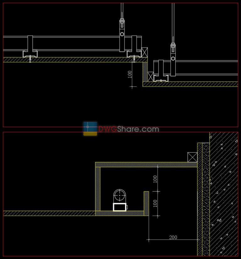 5.Free Autocad Ceiling Details | Free Cad Blocks, download DWG models ...