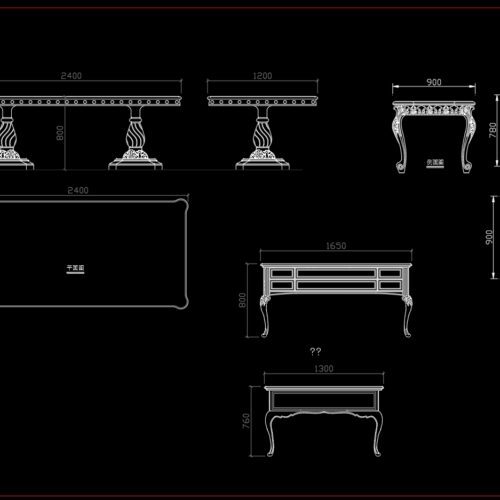 8.Classic Furniture CAD Blocks free download | Free download website of ...