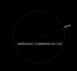 Dimradius command in CAD | Free Cad Blocks, download DWG models for ...
