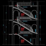 14.Classic Stair, Railing AutoCAD Blocks free download - Free Cad ...