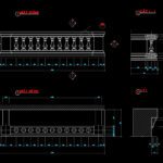 14.Classic Stair, Railing AutoCAD Blocks free download - Free Cad ...