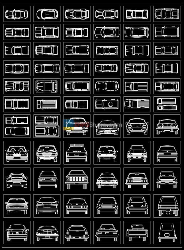 7.Transport AutoCAD blocks free download