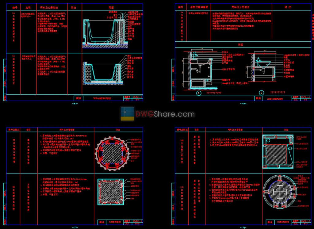 8.Construction details AutoCAD Drawings | Free Cad Blocks, download DWG ...