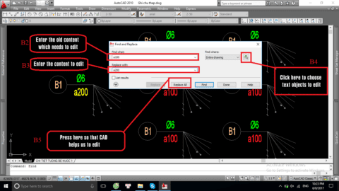 Find command in AutoCAD