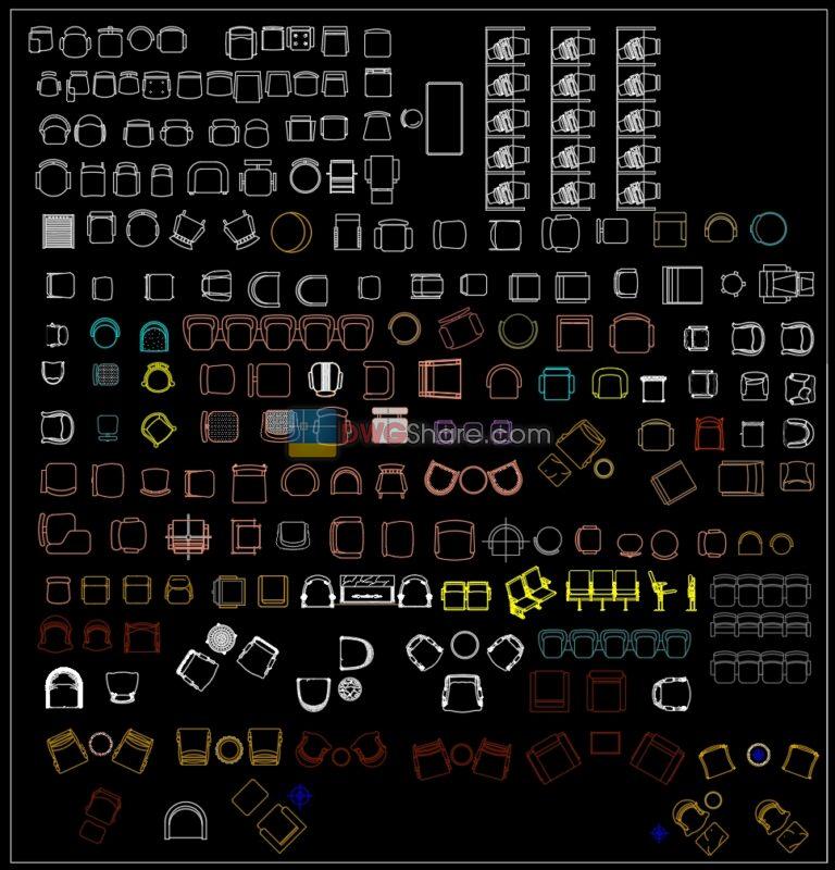 32.Furniture Cad Blocks free download