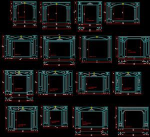 4.Interior design Neoclassical wall design