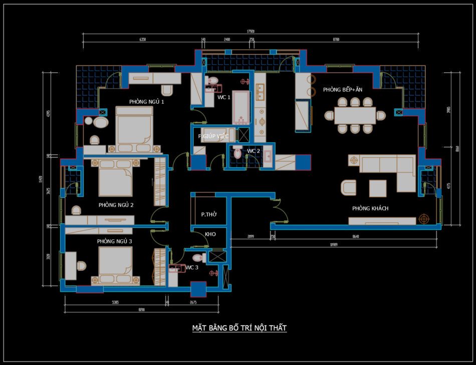 43.Apartment Plan Design AutoCAD File Free download | Free Cad Blocks ...