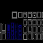 13.Cabinet doors and drawer fronts AutoCAD blocks free download (4 ...