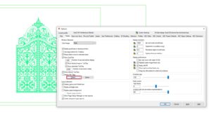Change background color for Layout in AutoCAD