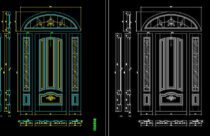 222. Free Download CNC Partition Panel CAD Drawing Detailed Design with ...