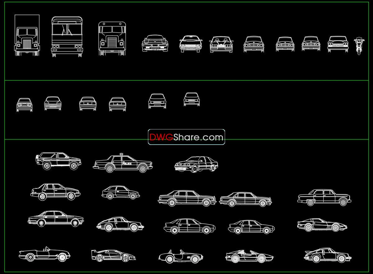 12.Transport AutoCAD blocks free download | Free Cad Blocks, download ...