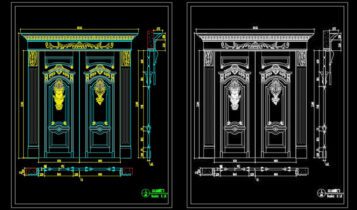 68. Download Free Dynamic CAD Door Blocks Library