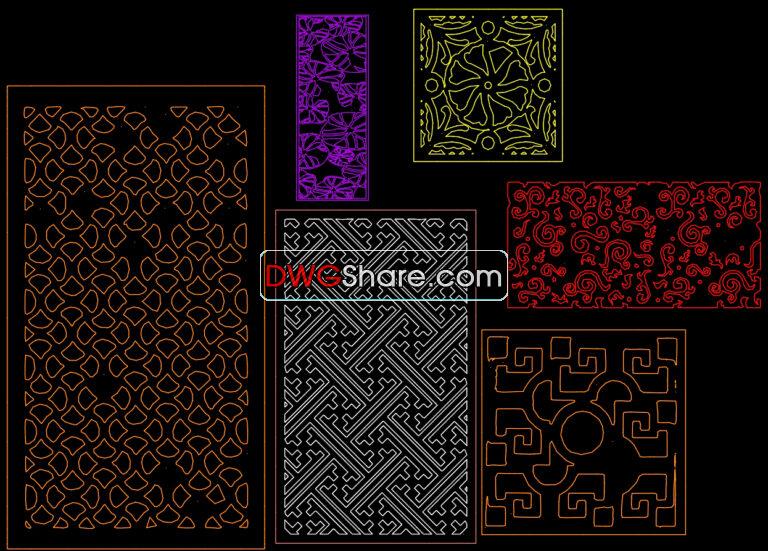 30.Decorative pattern free download | Free Cad Blocks, download DWG ...