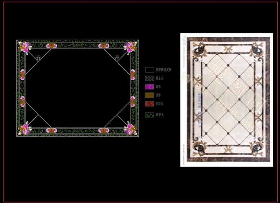 41.Paving Design CAD Blocks