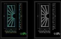 Helipad Plan and Elevation Details Autocad Drawing DWG