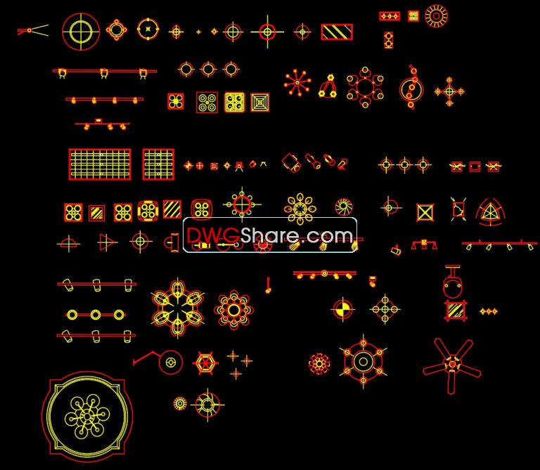 3.Electrical Lighting Cad Blocks free download | Free Cad Blocks ...