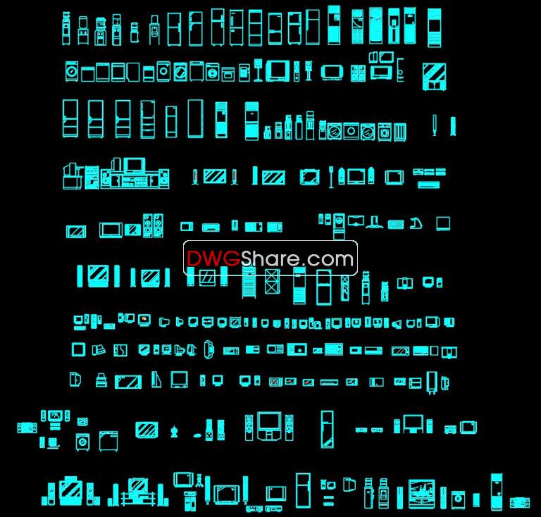 68.Furniture Cad Blocks free download | Free Cad Blocks, download DWG ...