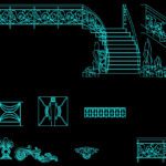19.Railing AutoCAD file free download - Free Cad Blocks, download DWG ...