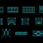 19.Railing AutoCAD file free download - Free Cad Blocks, download DWG ...