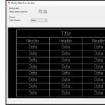Instruction for creating and editing Tablestyle in AutoCAD (1) - Free ...