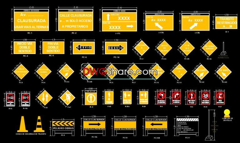 12.Signs signaling vehicular diversion for interference from road works ...