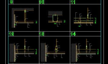 70. Free Access to Living Room Console Table CAD Drawings
