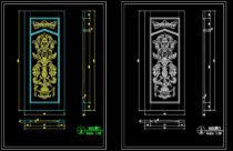 78.Flag Pole Elevation and Sections Details Autocad file