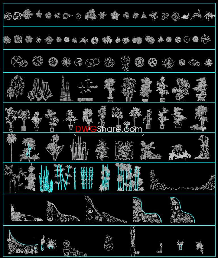 20.Tree AutoCAD blocks free download | Free Cad Blocks, download DWG ...