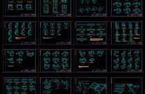 602. Free Download CAD File – Atrium Roof Grid Structure Details