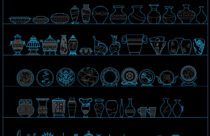 10.Garbage Bin CAD Blocks