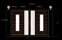 91.Gas cooker, Induction cooker AutoCAD blocks free download