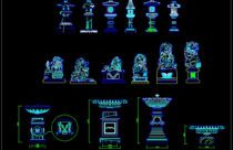 19.Control Panel Layout AutoCAD Blocks