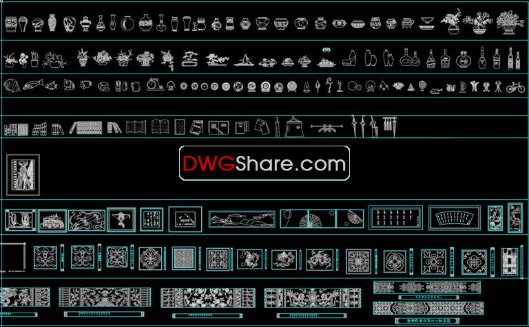 74.Decor Cad Blocks free download