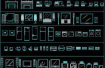 91. Free Download of CAD Drawings for Rotary Drilling Rig